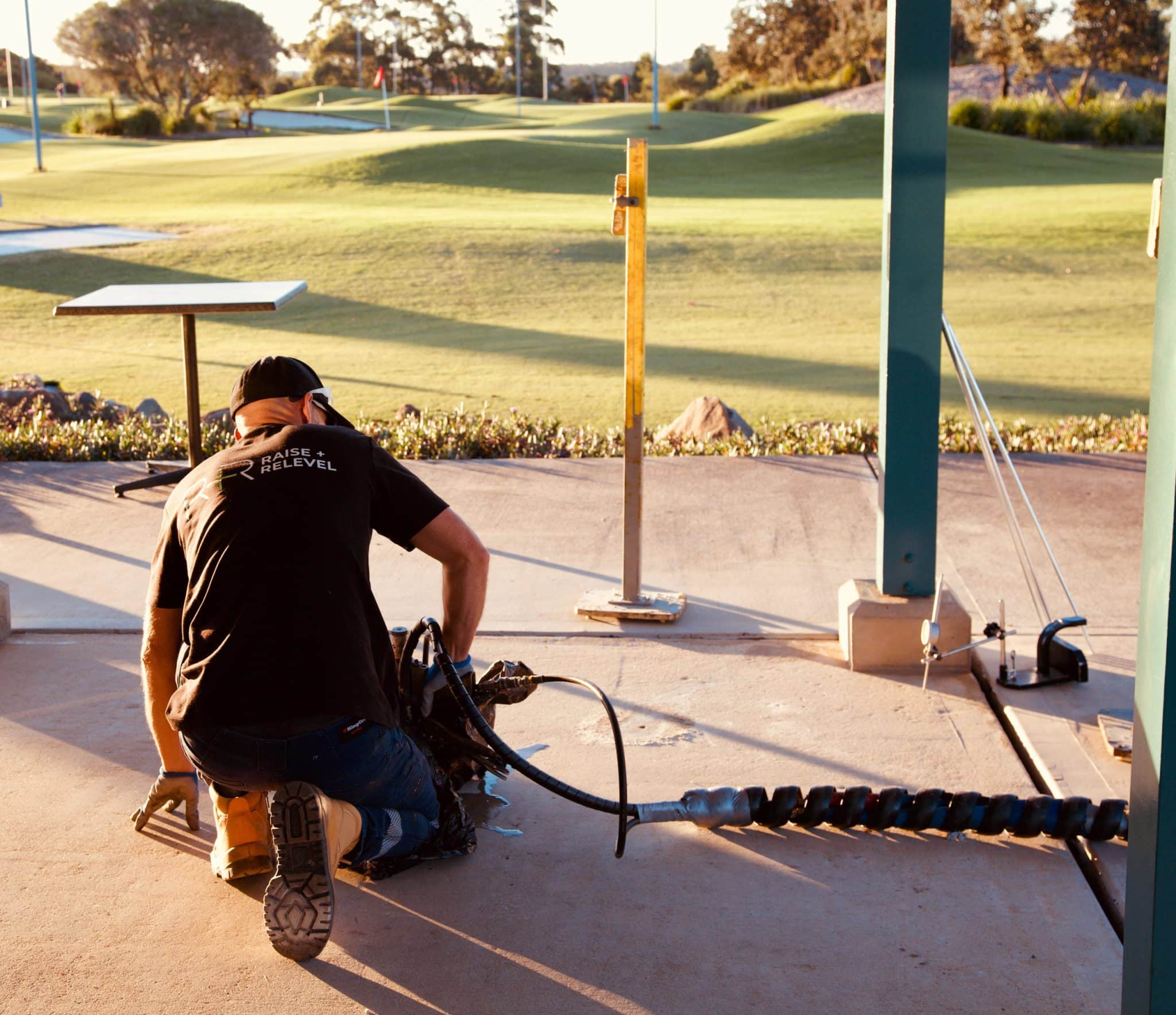 How to Fill a Void Under a Concrete Slab? - Raise & Relevel
